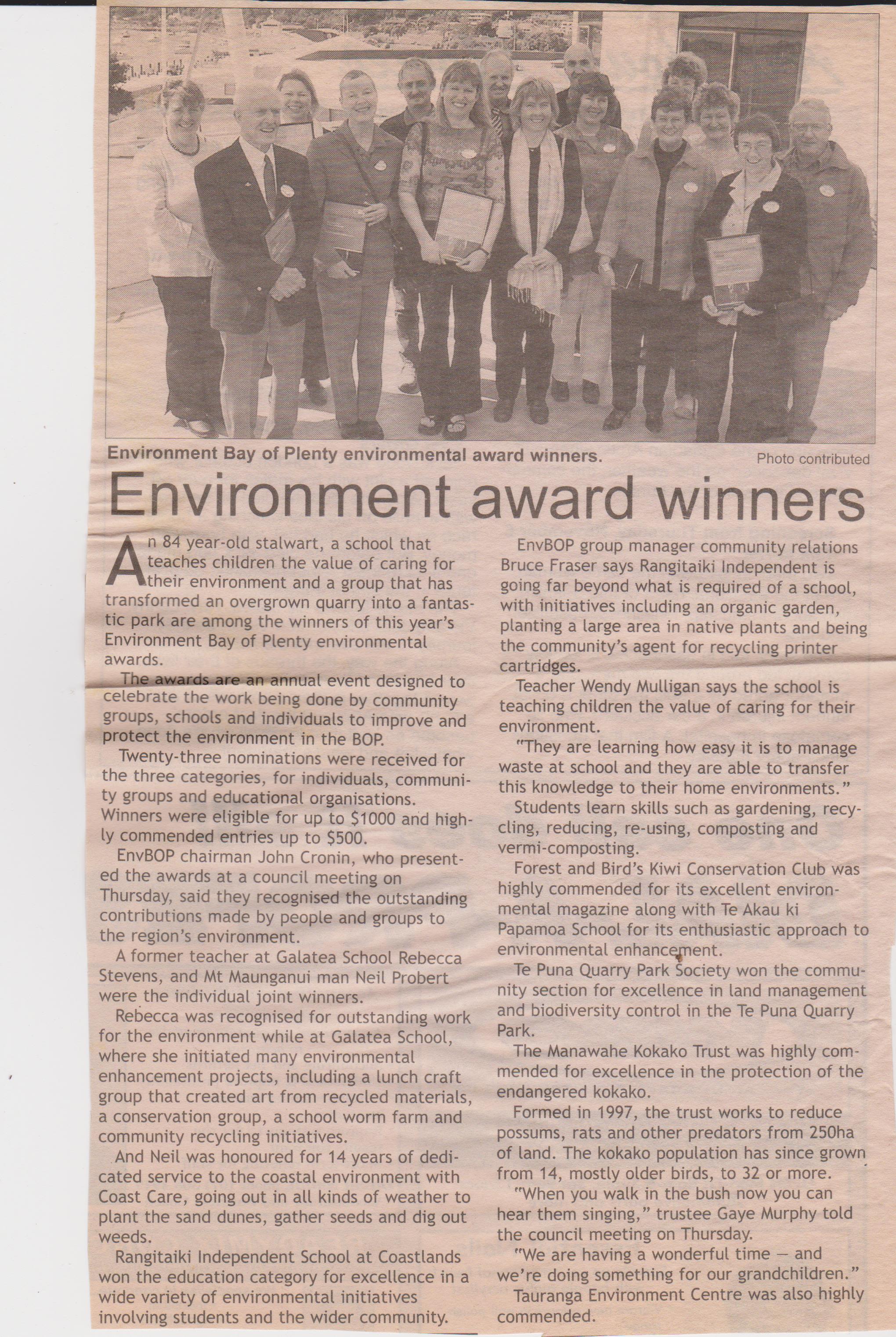 Manawahe Kokako Trust – Manawahe Eco Trust